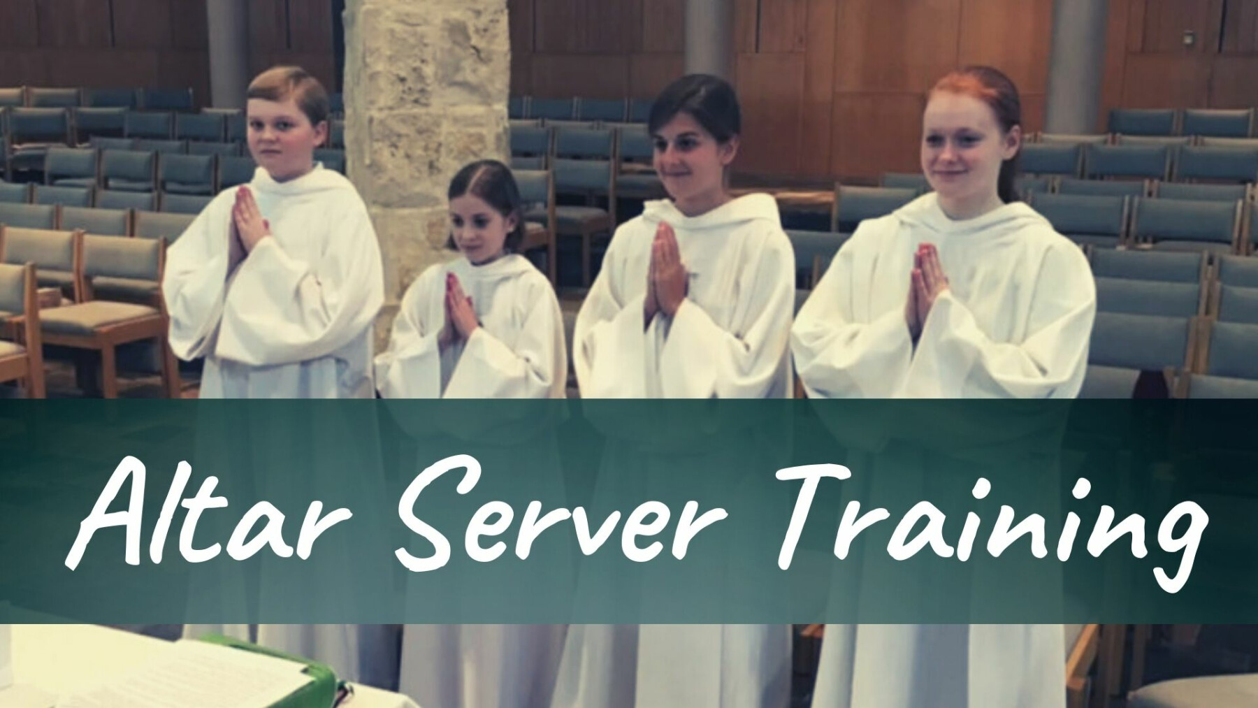 Altar Server Training | Good Shepherd Catholic Community